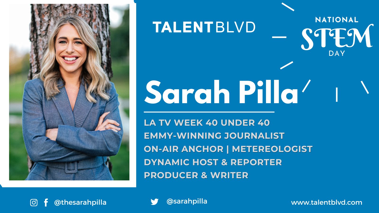 Celebrating STEM Day with Spectrum's talented Sarah Pilla